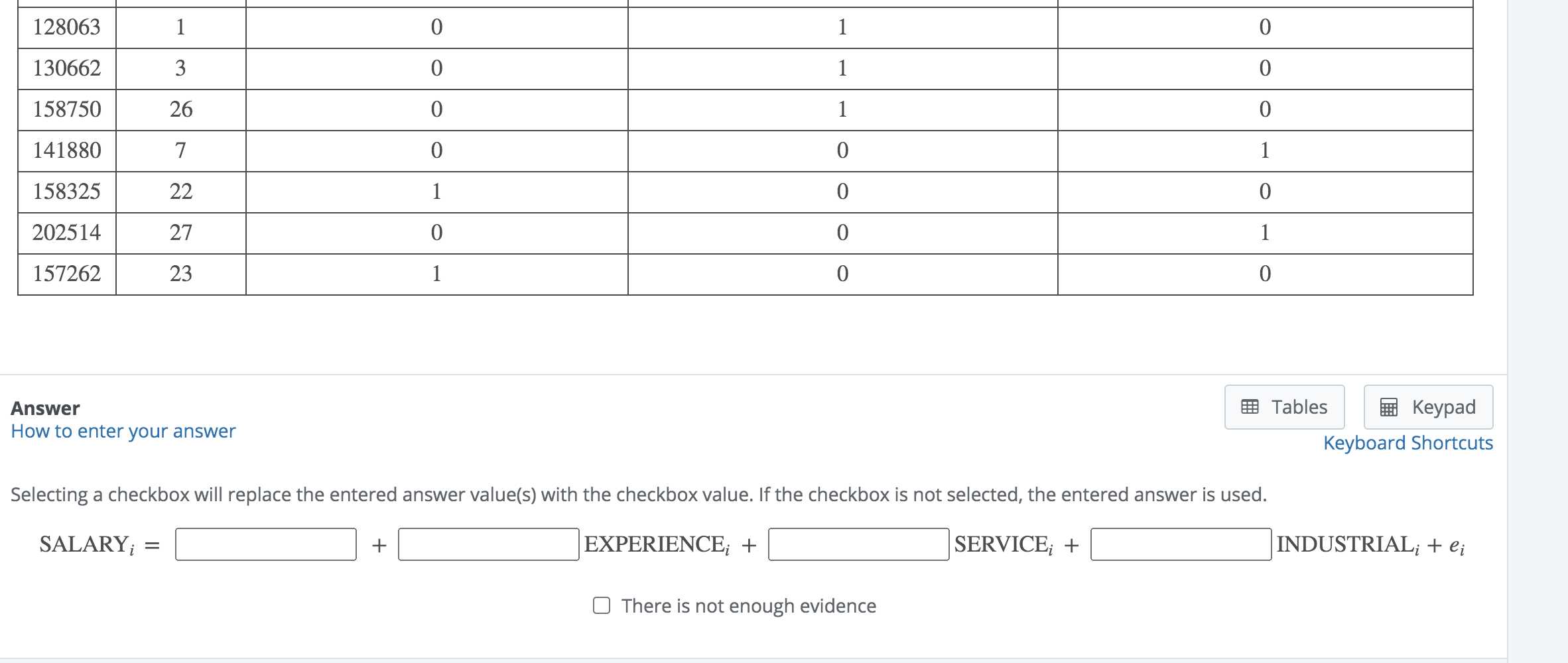 Solved Suppose the following data were collected from a | Chegg.com