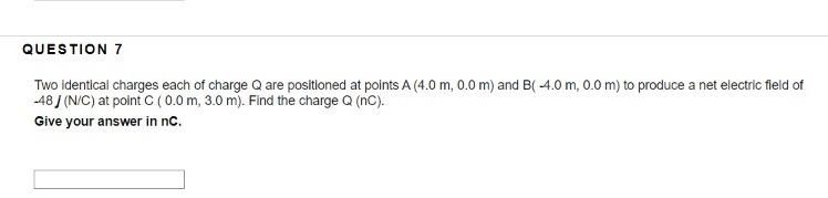 Solved Two identical charges each of charge Q are positioned | Chegg.com