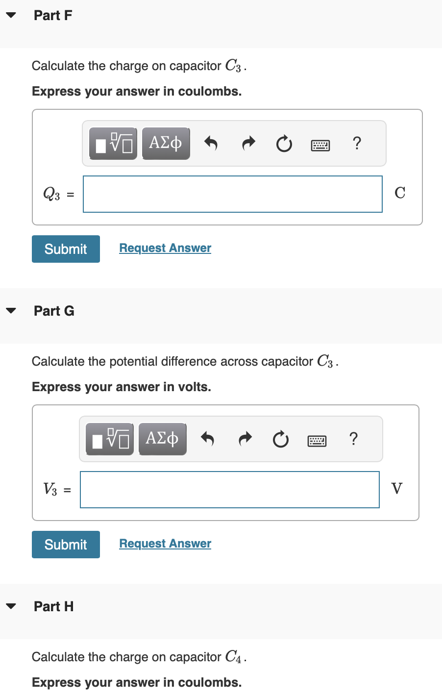 Solved In (Figure 1), C1 = C5 = 9.0 μF and C2 = C3 = C4 = | Chegg.com