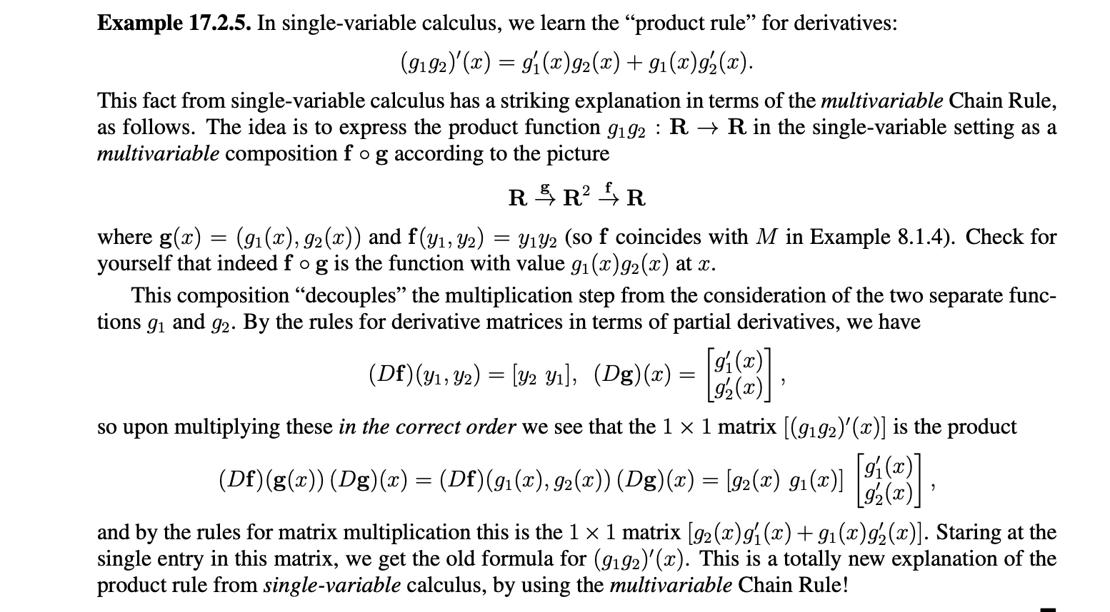 Solved Please solve Exercise 17.7. Example 17.2.5 is | Chegg.com