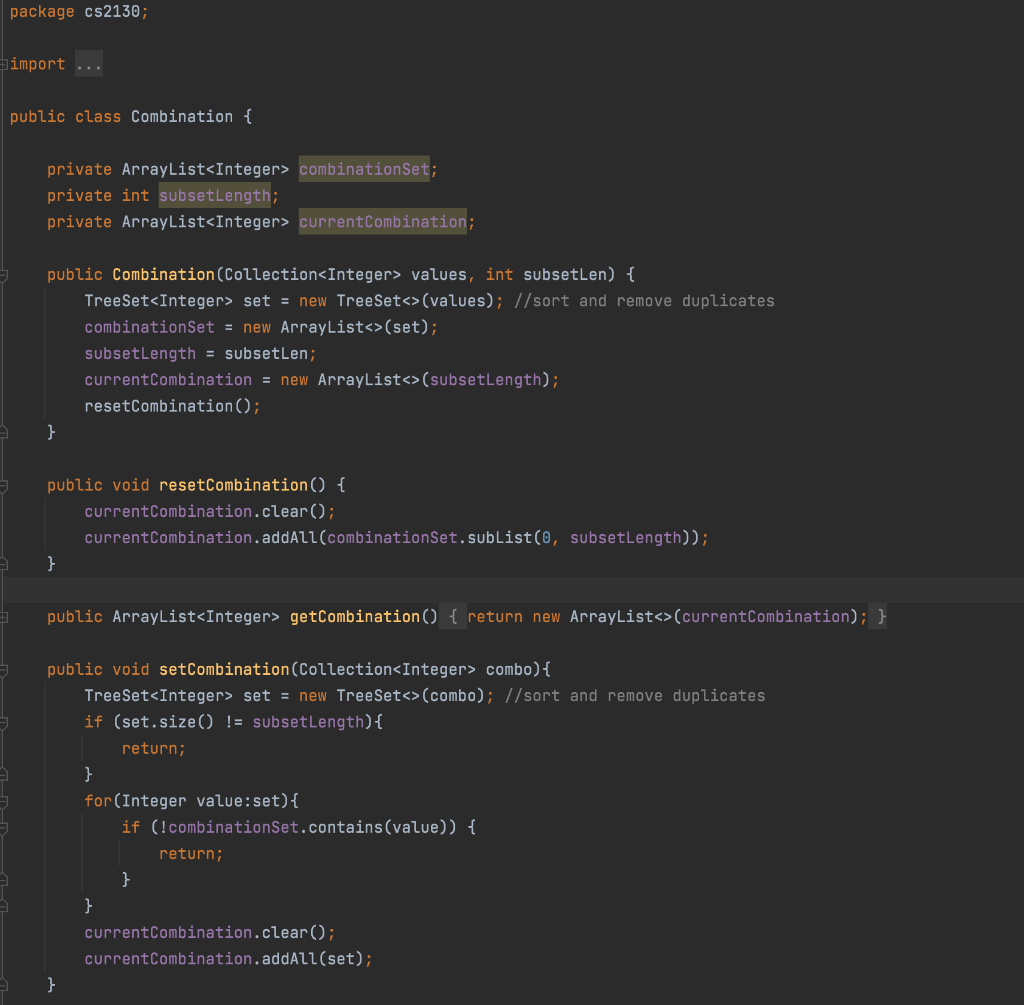Solved package cs2130; import ... public class | Chegg.com