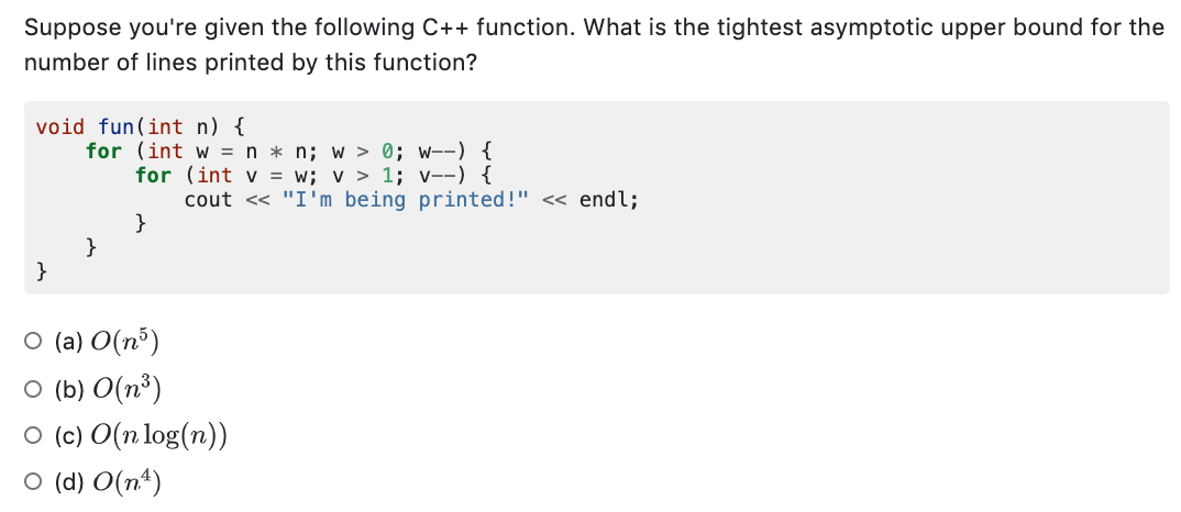 Solved The statement below is a description of a data | Chegg.com