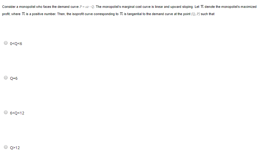 Solved Consider a monopolist who faces the demand curve P | Chegg.com
