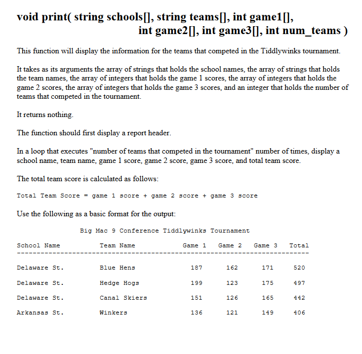 Solved C++ coding assignment. Please help, I have the basics | Chegg.com