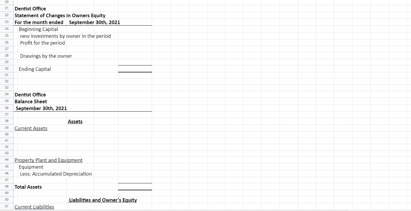 Solved 3 Assets = Liabilities 4 Owners Equity owner Drawing | Chegg.com