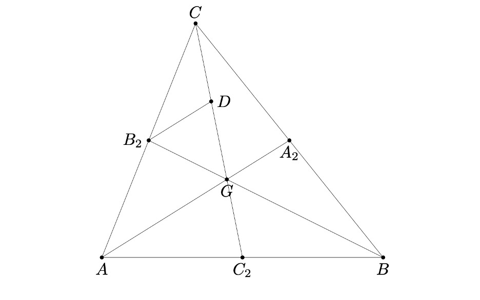 Solved Suppose that ABC is a triangle, and A2,B2,C2 the | Chegg.com