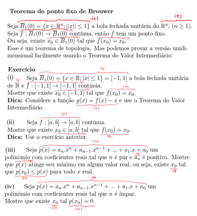 Solved Translation of the written part: Brouwer's fixed | Chegg.com