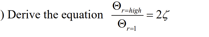 Solved Derive the equation | Chegg.com
