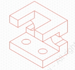 Solved Draw the Top, Front, Right views of each on square | Chegg.com
