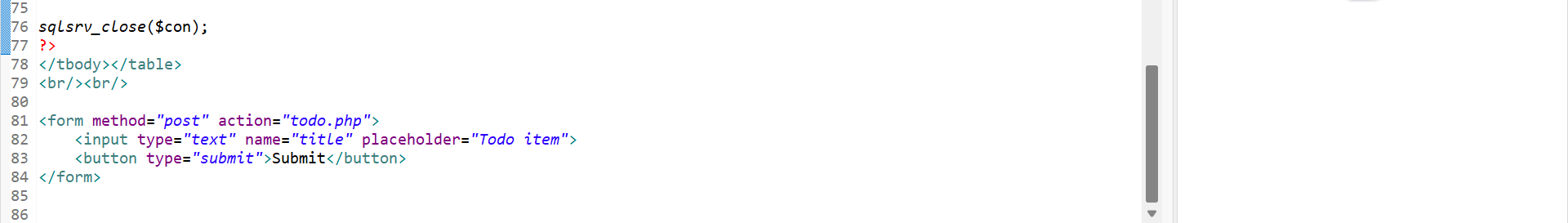 Solved Compulsory Task 1 Alter the todo.php script to keep | Chegg.com