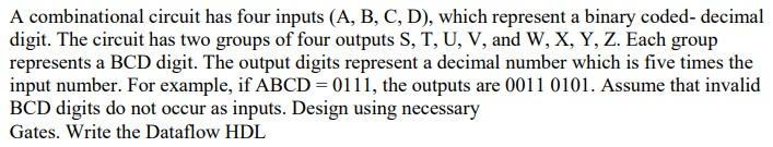 Solved Write the Verilog Code which can be stimulated in | Chegg.com