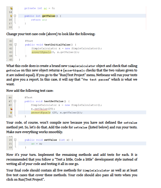 Solved HW INSTRUCTIONS 1. SIMPLE CALCULATOR The | Chegg.com