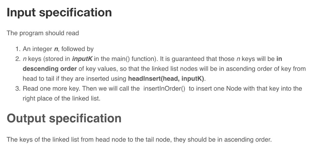 Solved Problem specification Consider the following struct | Chegg.com