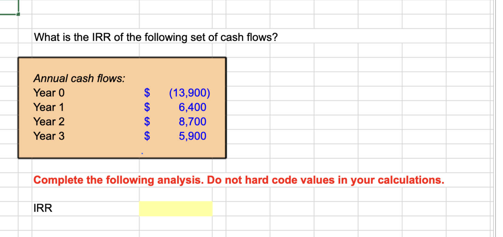 Solved Complete the following analysis. Do not hard code | Chegg.com