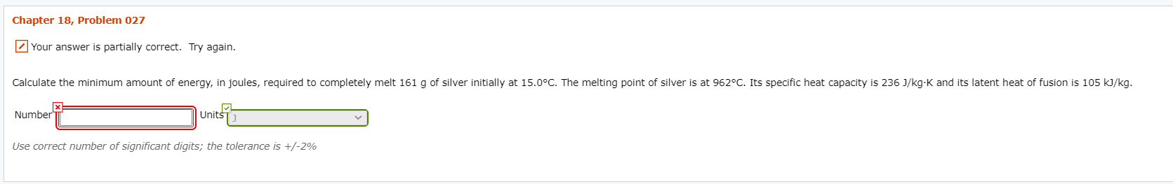 Solved Chapter 18, Problem 027 Your answer is partially | Chegg.com