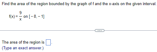 Solved Find the area of the region bounded by the graph of f | Chegg.com