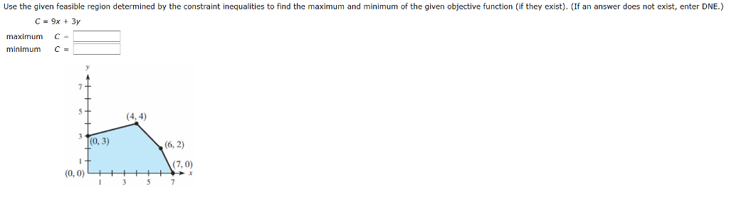 Solved Use the given feasible region determined by the | Chegg.com Solved Use the given feasible region determined by the | Chegg.com