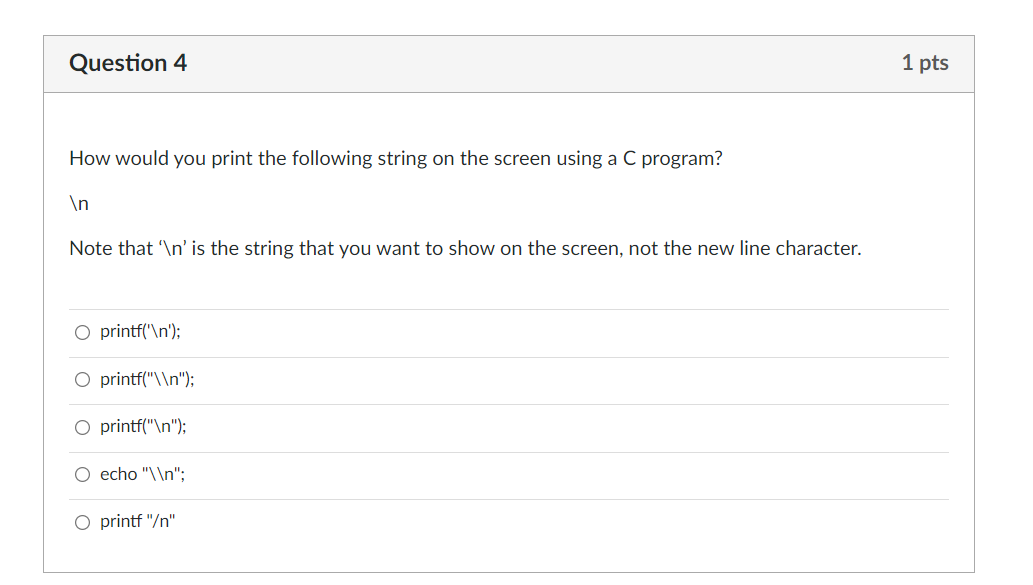 Solved SUBJECT C PROGRAMMING FUNDAMNETALS OF C PROGRAMMING | Chegg.com