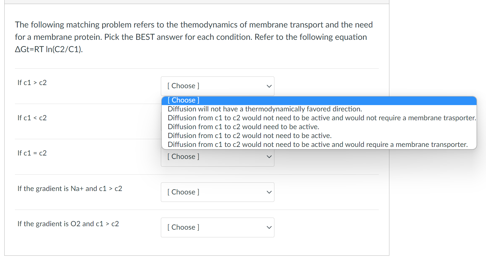 Solved The following matching problem refers to the | Chegg.com