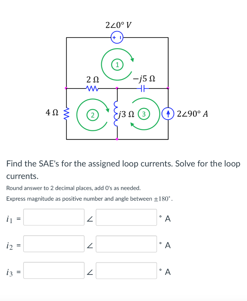 Solved 220° V + 212 w -j512 HE 412 Ej312 3 (4) 2290° A Find | Chegg.com
