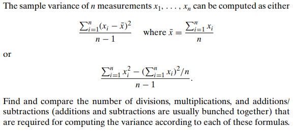 Solved The sample variance of n measurements x1,…,xn can be | Chegg.com