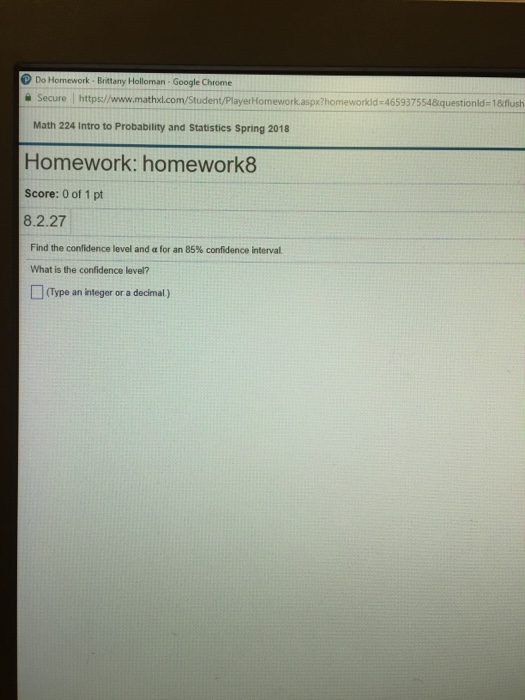 Solved Do Homework Brittany Holloman Google Chrome a Secure | Chegg.com
