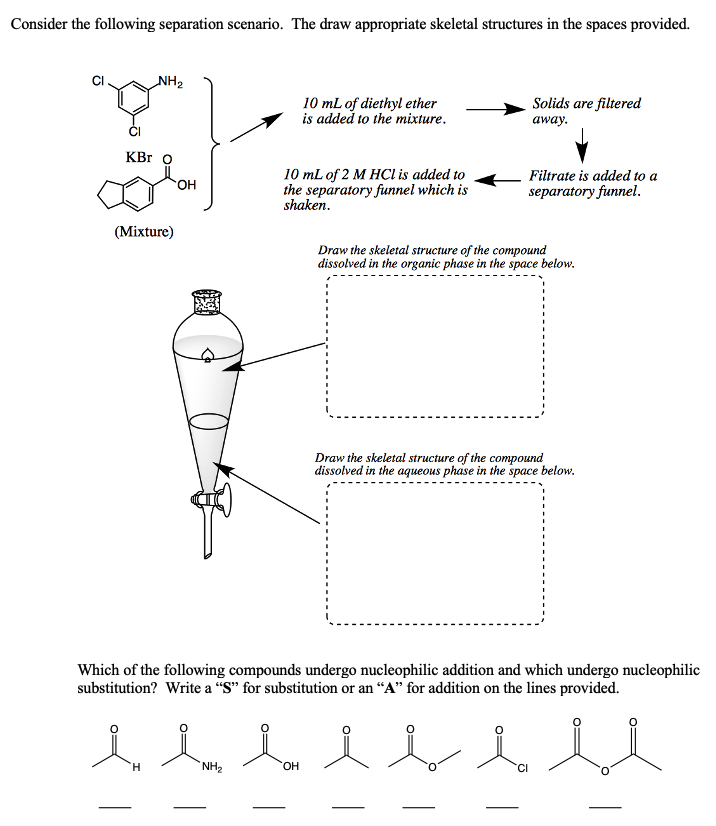 Solved Consider the following separation scenario. The draw | Chegg.com