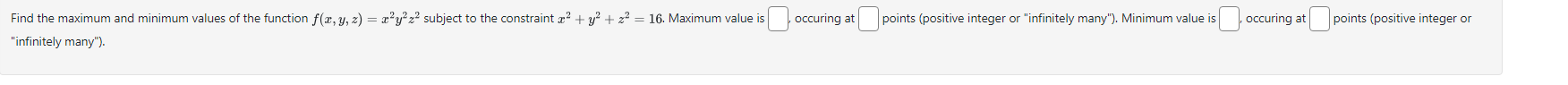 Solved nitely many"). | Chegg.com