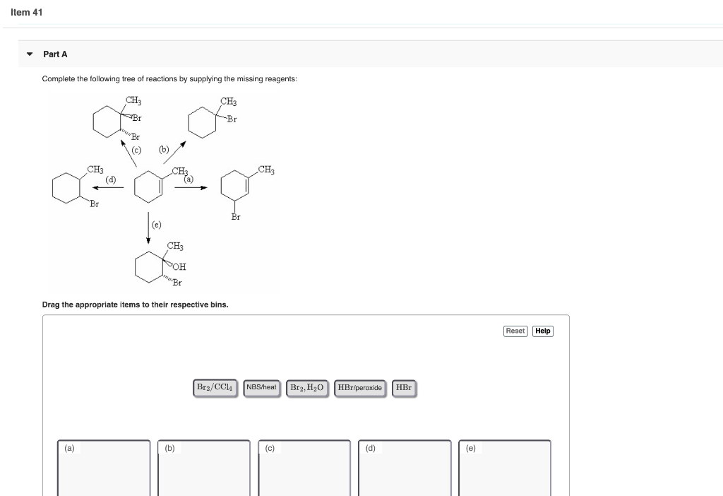 Solved Item 41 Part A Complete the following tree of | Chegg.com
