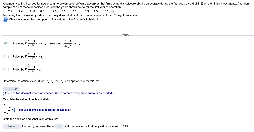 Solved A company selling licenses for new e-commerce | Chegg.com