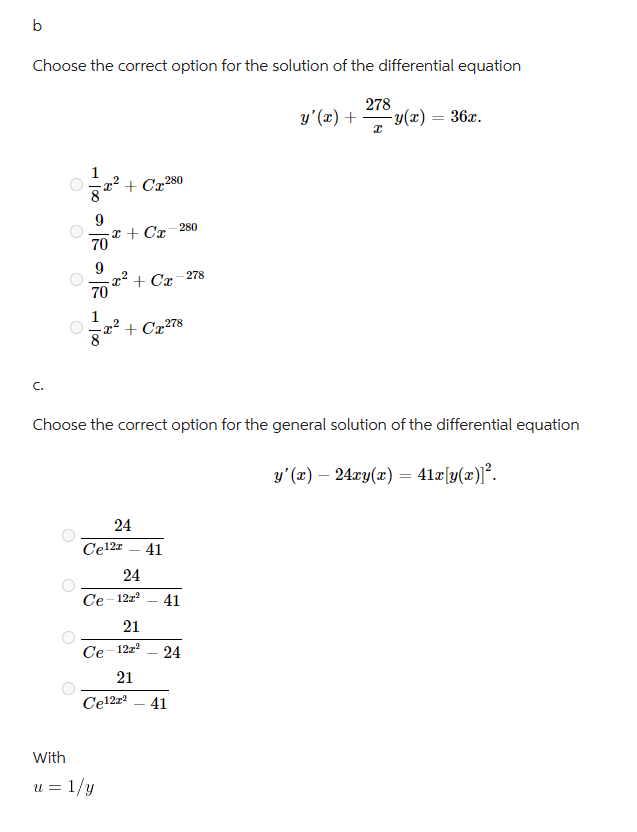 Solved No need to explain in detail, just give me the | Chegg.com
