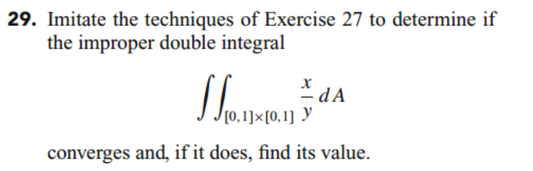 29. Imitate the techniques of Exercise 27 to | Chegg.com