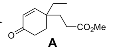 Solved -CO2Me (b) A is converted to B by treatment with | Chegg.com