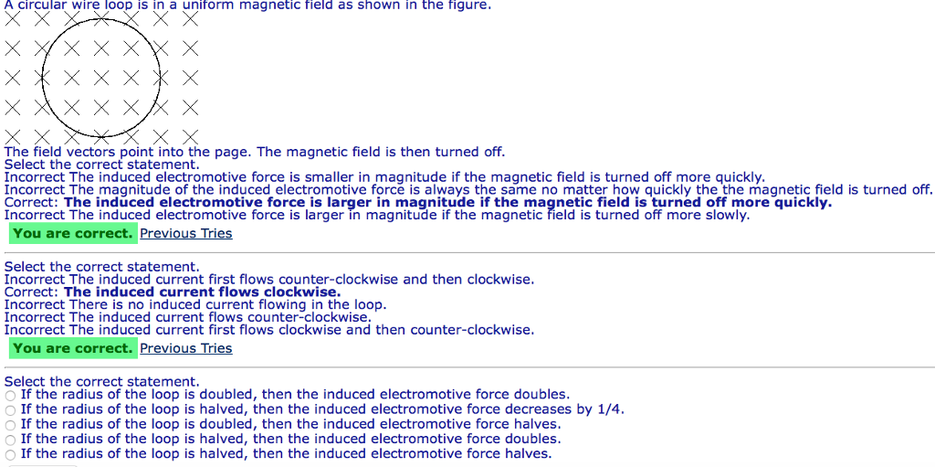 Solved A iclar wire loop is ina uniform magnetic field as | Chegg.com