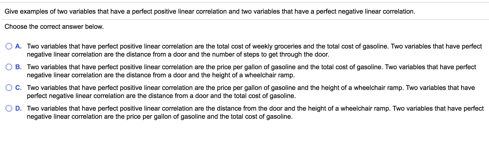 Solved Two variables have a positive linear correlation. | Chegg.com