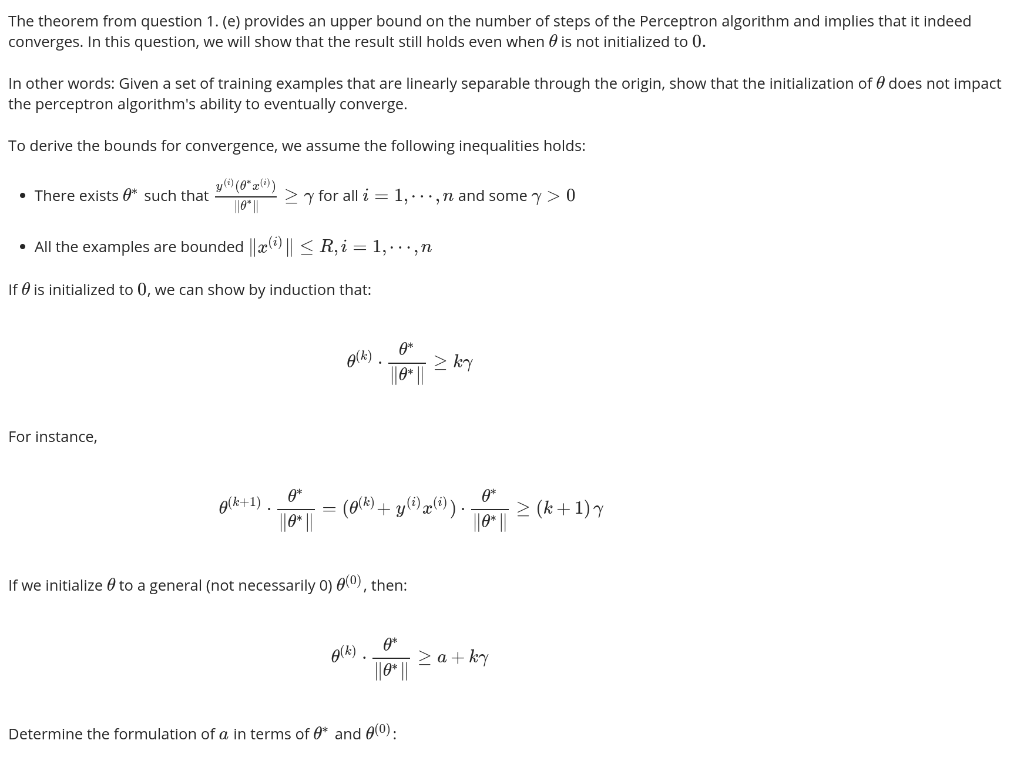 Solved The theorem from question 1. (e) provides an upper | Chegg.com