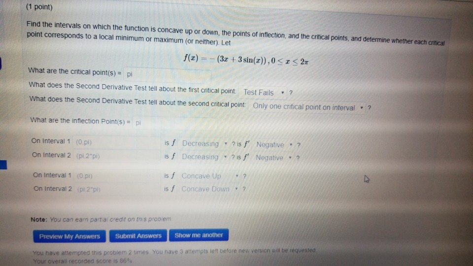 Solved Msen Lesson31 44 Second Derivative And Concavity 0084