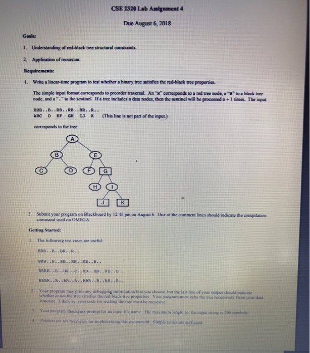 Solved CSE 2320 Lab Asignment 4 Due August 6, 2018 Goals 1. | Chegg.com