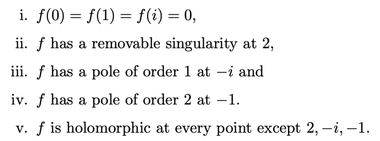 Solved Using Complex Analysis Write One Function F Of A 0362