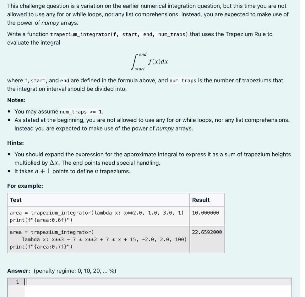 Solved This challenge question is a variation on the earlier | Chegg.com