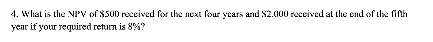 Solved Solve the following questions using TVM functions in | Chegg.com