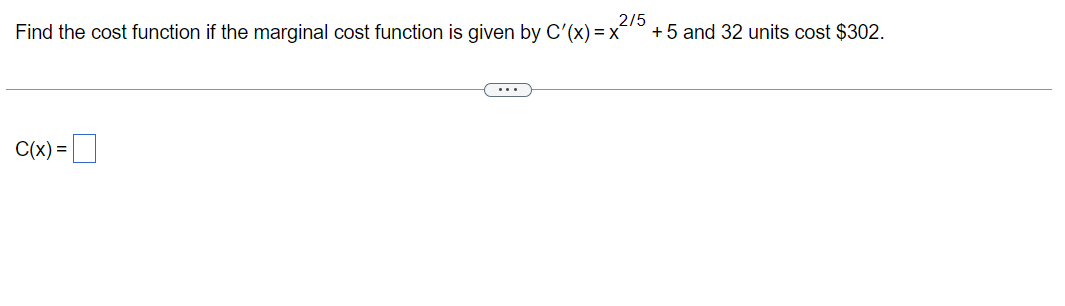 Solved Find the cost function if the marginal cost function | Chegg.com