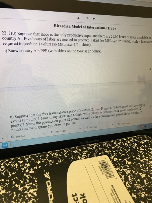 Solved Suppose that labor is the only productive input and | Chegg.com