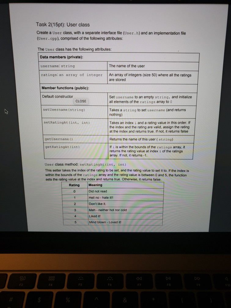 Solved Tasks: Let's do this! Task 1(10pt): Book class Create | Chegg.com