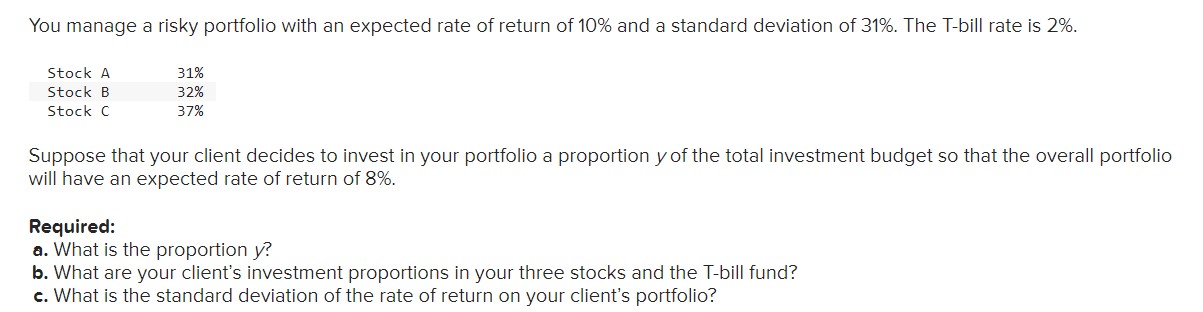 Solved Suppose that your client decides to invest in your | Chegg.com