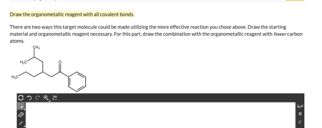 Solved There are two ways this target molecule could be made | Chegg.com