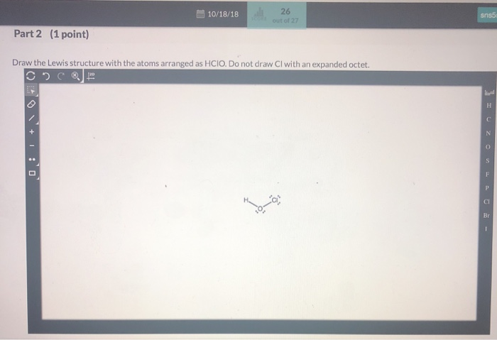 Solved Do not draw CL with expanded octet. | Chegg.com