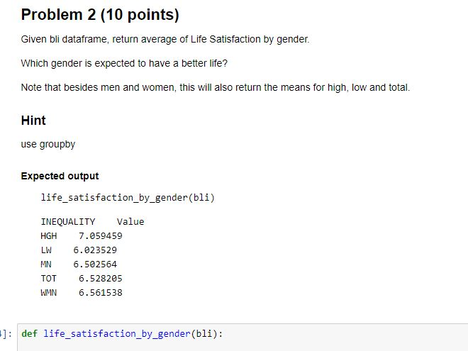 Solved Using Python Numpy Pandas Recreate Output Data Help Question Needed Need Know Create