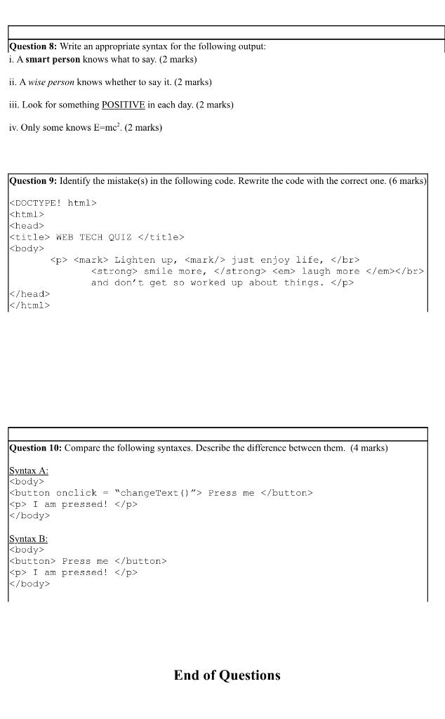 Solved Instruction: Provide your answer in the space | Chegg.com