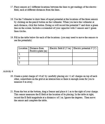 Solved University Physics II Online Lab 1 1. Open the | Chegg.com
